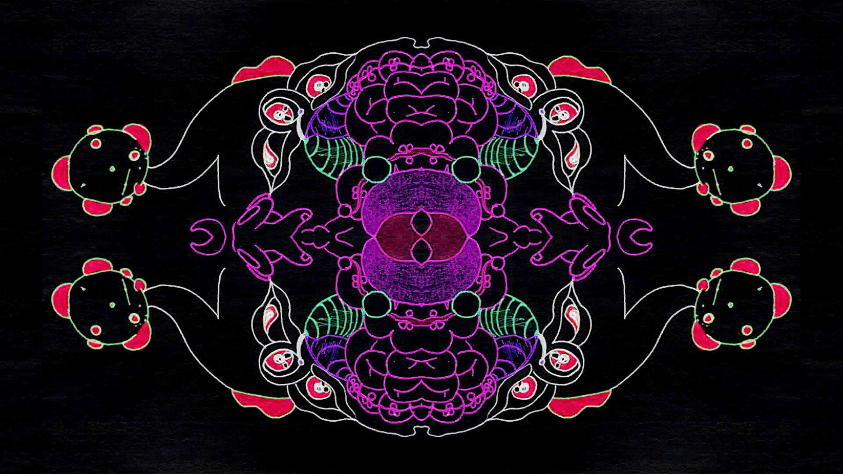 Free VJ Loop - Flipbook Hallucinations Sample – Animated Visuals