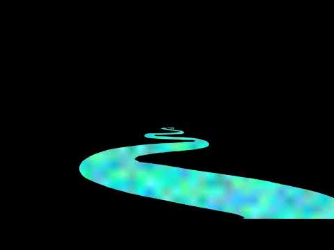 Free VJ Loop - Cosmic River – Animated Visuals