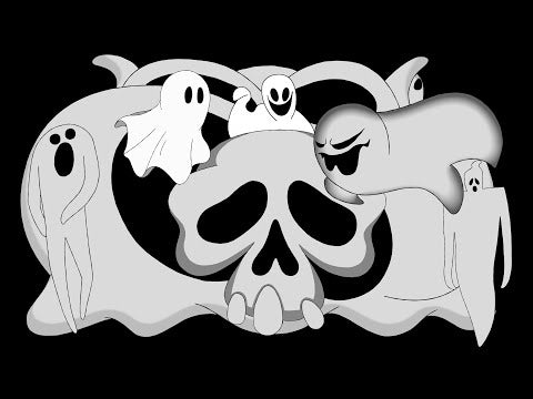 Ghosts (9 Loops) 4K – Animated Visuals