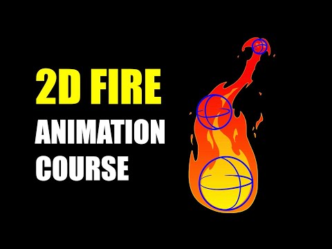 2D Fire Animation Course – Animated Visuals